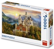 Dino Puzzle Malovaný Neuswanstein 1000 dílků