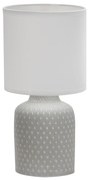 Stolní lampa INER 1xE14/40W/230V šedá