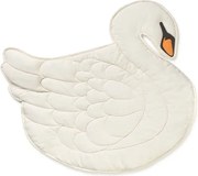 Krémová dětská hrací podložka 100x110 cm Swan – Lorena Canals