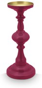 Pip Studio svícen 34 cm, růžový (Středně velký svícen s hrotem)