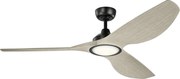 ELS KLF-IMARI-65-SBK Stropní ventilátor Imari FAN1 X LED 16W Kichler + dálkové ovládání - Elstead