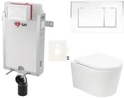 Závěsný wc set k zazdění SAT BREVIS SIKOSZBRTOR21