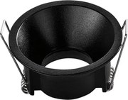 FAN INC-OBON-R1-NER Vestavné svítidlo Obon (kulaté, hliník, černá) IP65, pr. 66 x 35 mm - FANEUROPE