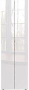Bílá šatní skříň 59x197 cm Genova – Germania