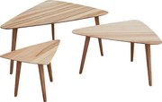 Konferenční stolky TRIPLE BUK (na výběr více variant)