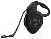 Flexi Giant Black Edition L pásek 8 m černé do 50 kg