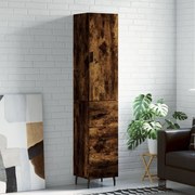 Skříň highboard kouřový dub 34,5 x 34 x 180 cm kompozitní dřevo