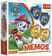 Pexeso papírové Paw Patrol/Tlapková patrola společenská hra 36 kusů v krabici 20x20x5cm