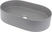 Deante Silia, granitové umyvadlo na desku 550x350x125 mm, šedá metalíza, DEA-CQS_SU6S