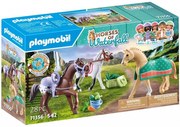 Stavebnice playmobil 71356 3 koně: morgan, quarter horse a shagya arabian