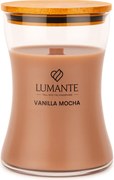 Lumante vonná svíčka s dřevěným knotem Vanilla Mocha váza 398 g