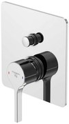 Steinberg 230 - Baterie pod omítku pro 2 spotřebiče, chrom 230 2103 3