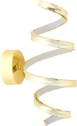 Toolight Toolight, LED nástěnné svítidlo, 4000K, 18W, APP827-W, zlatá lesklá, OSW-09179