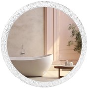 Tutumi Zrcadlo ⌀60 cm s regulovatelným LED osvětlením HOM-01502