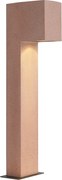 Moderní venkovní sloupkové svítidlo terakota 65 cm IP44 - Pompei