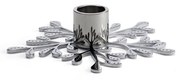 Svícen Mistletoe Silver COOEE Design
