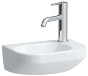 Laufen Lua - Umývátko 36x25 cm, bez přepadu, otvor pro baterii vpravo, LCC, bílá H8150804001141