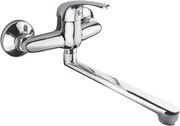 Mereo Mereo, Dřezová nástěnná baterie, Lila, s ramínkem plochým rovným 210 mm, chrom, CBEE302