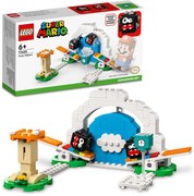 Lego stavebnice lego super mario 71405 fuzzy a ploutve – rozšiřující set