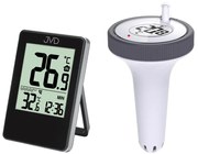 JVD Digitální čitelný bezdrátový bazénový teploměr JVD T3351.2 s plovoucím čidlem