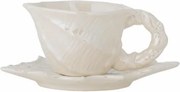 Šálek s podšálkem Shellie Pearl 150 ml Bloomingville