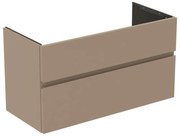 Ideal Standard Finesse - Umyvadlová skříňka, 100x44x55 cm, 2 zásuvky, Matt Greige E3388UP