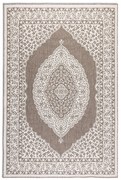 ELLE Decoration, Kusový koberec Gemini 106026 Linen z kolekce Elle – na ven i na doma, 80x150, béžová, chodba / předsíň
