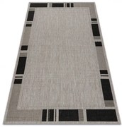 KOBEREC SIZAL FLOORLUX 20195 stříbro / černý