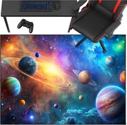 Protiskluzový herní koberec Galaxie