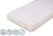 Chránič matrace 60x120 Safe Dream bílý voděodolný PETITE&amp;MARS