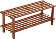 Botník z cedrového dřeva v přírodní barvě 74x30x26 cm Parker – Premier Housewares