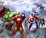 Komar Vliesová fototapeta Marvel Avengers Ultimate Warriors 300 x 250 cm