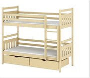 Legno Dětská patrová postel Adam borovice Rozměr (cm): 80x160