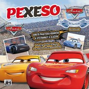 JIRI MODELS Pexeso v sešitu Auta (Cars) s krabičkou a omalovánkou 3