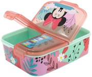 Multibox na svačinu Minnie Mouse - Disney se třemi přihrádkami