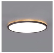 LED Koupelnové stropní svítidlo NIVERA LED/32W/230V IP54 pr. 42 cm černá