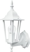 FAN LANT-MILANO/AP1A BCO Venkovní nástěnné svítidlo UP MILANO bílá, 1xE27, IP44, 20,8 x 36 x 17 cm - FANEUROPE