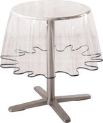 Průhledný ubrus na zahradu GARDEN B, Ø 180 cm