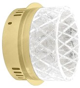 LED Nástěnné svítidlo ELEGANCE LED/9W/230V zlatá