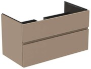 Ideal Standard Finesse - Umyvadlová skříňka, 100x51x55 cm, 2 zásuvky, Matt Greige E3397UP