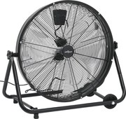 vidaXL Průmyslový bubnový ventilátor 60 cm 172,5 W černý