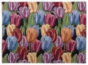 SCANquilt prostírání MOTIV tulipány pestrá prostírání cca 30 x 45 cm