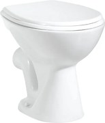 Aqualine Aqualine, WC mísa 36x47cm, zadní odpad, bílá, TP330