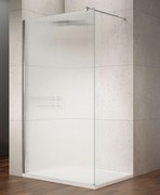 Gelco Vario - Sprchová stěna Walk-In, 100x200 cm, Coated glass, chrom/nordic sklo GX1510-05