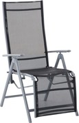 Černá kovová zahradní židle Ariola – Garden Pleasure