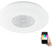 Eglo 9682 - LED RGB Stmívatelné nástěnné stropní svítidlo CAPASSO-C LED/17W/230V