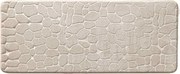 Béžová textilní koupelnová předložka 50x120 cm Ricochet – douceur d'intérieur