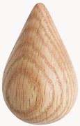 Sada dřevěných nástěnných háčků Dropit, 2 díly