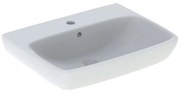 Geberit Selnova Square - Umyvadlo 65x48 cm, s přepadem, otvor pro baterii, bílá 500.299.01.5