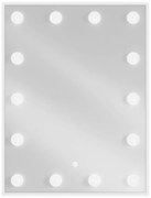Mexen Dona koupelnové zrcadlo s podsvícením 60 x 80 cm, LED 6000K, antivápara - 9818-060-080-611-00